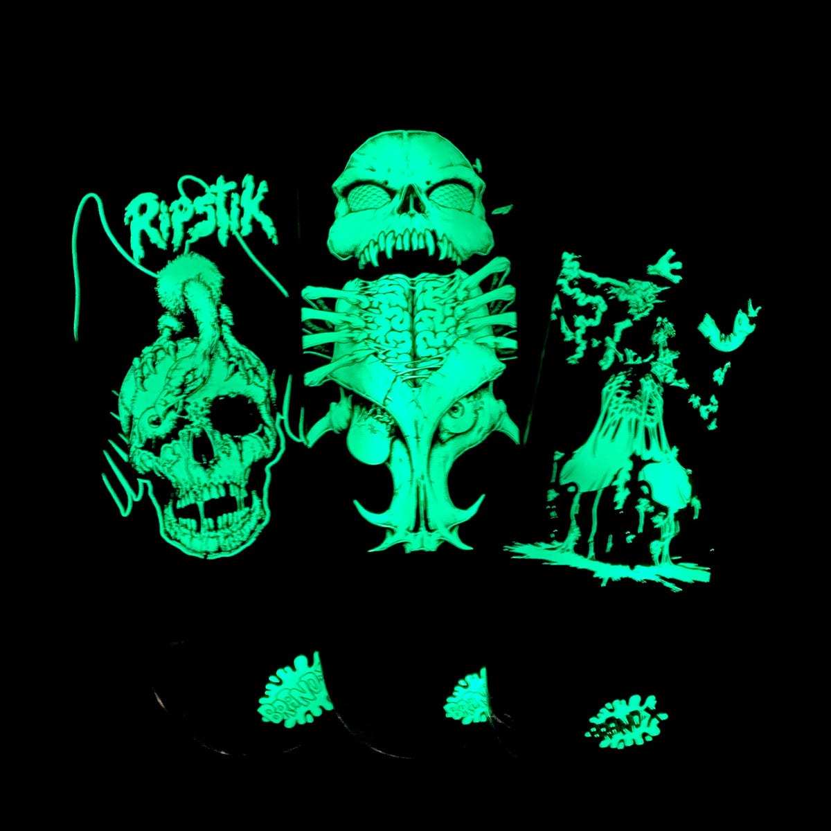 RipStik 2 GLOW-IN-THE-DARK Pop Deck 8.25" – Brand-X Skateboards