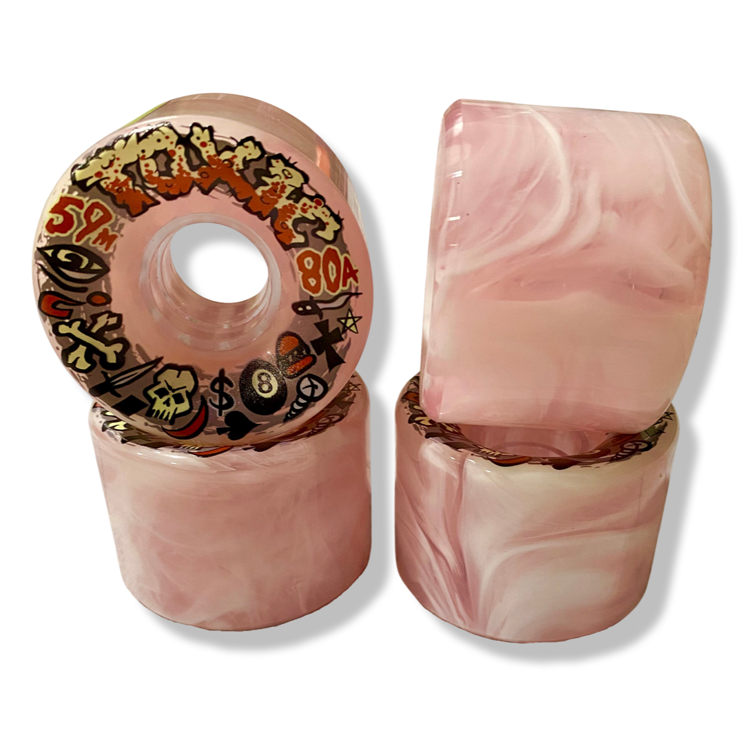 Toxic Team ALL-TERRAIN MED Wheels 59mm/80a (Translucent) – Brand-X ...