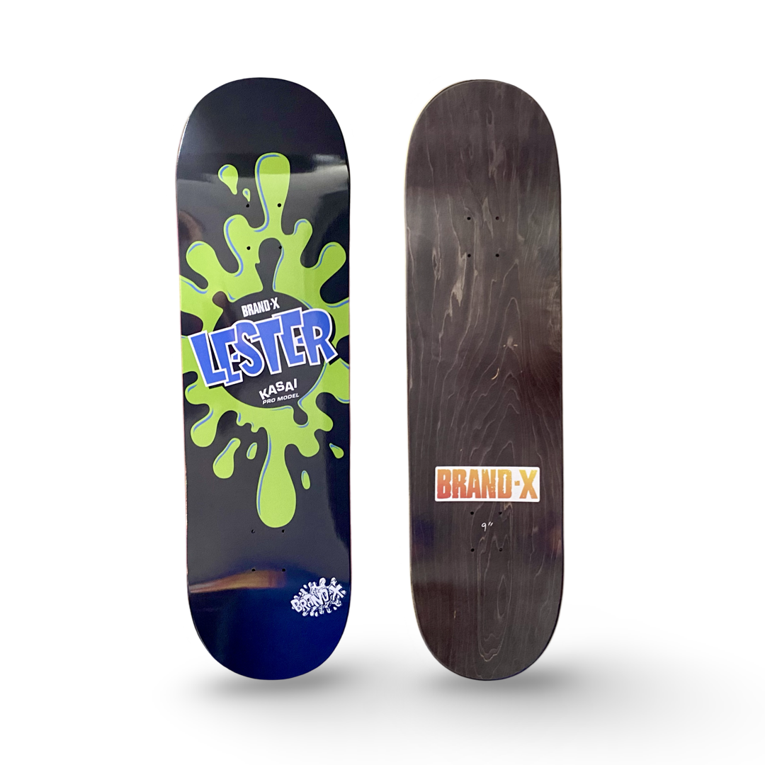 Lester Kasai Pop Deck – Brand-X Skateboards