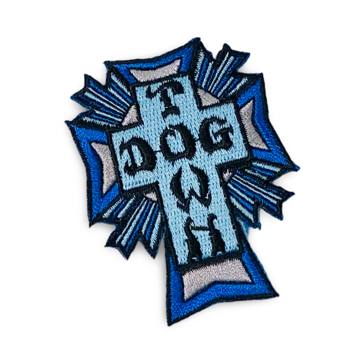 Dogtown Logo Flag Embroidered Patch 3” – Brand-X Skateboards