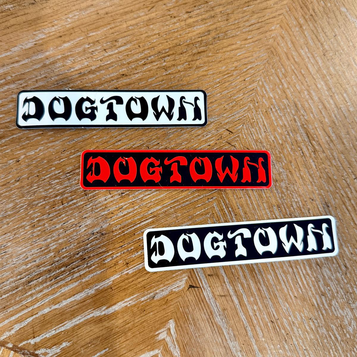 DogTown Logo Stickers 4" – Brand-X Skateboards