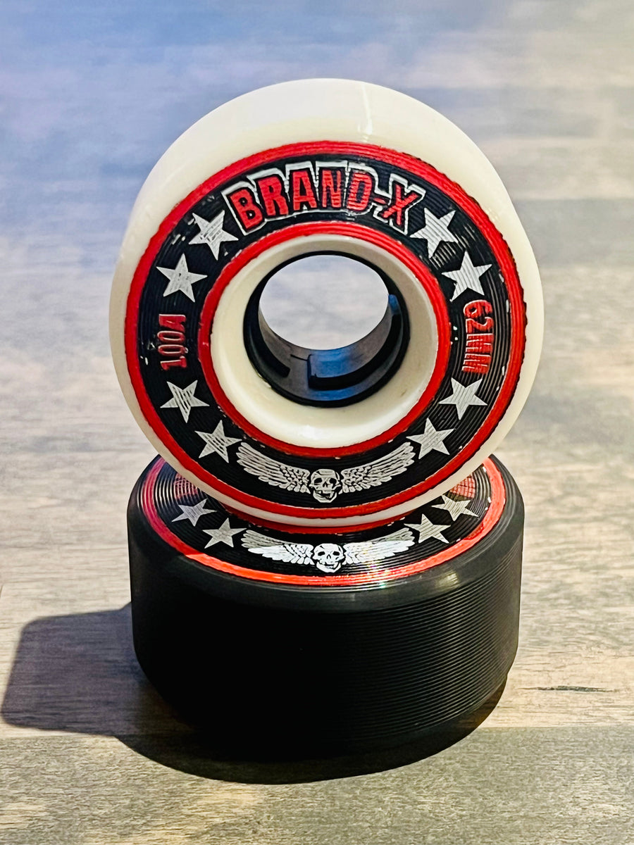 Daredevil HARD SUPERTHANE Wheels 62mm/100A – Brand-X Skateboards