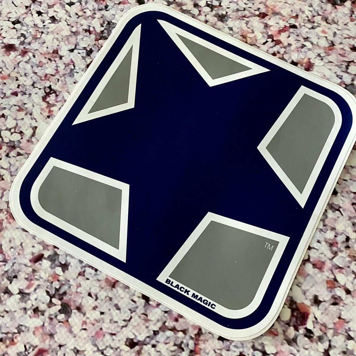 Black Magic VINTAGE Star Sticker 7” – Brand-X Skateboards